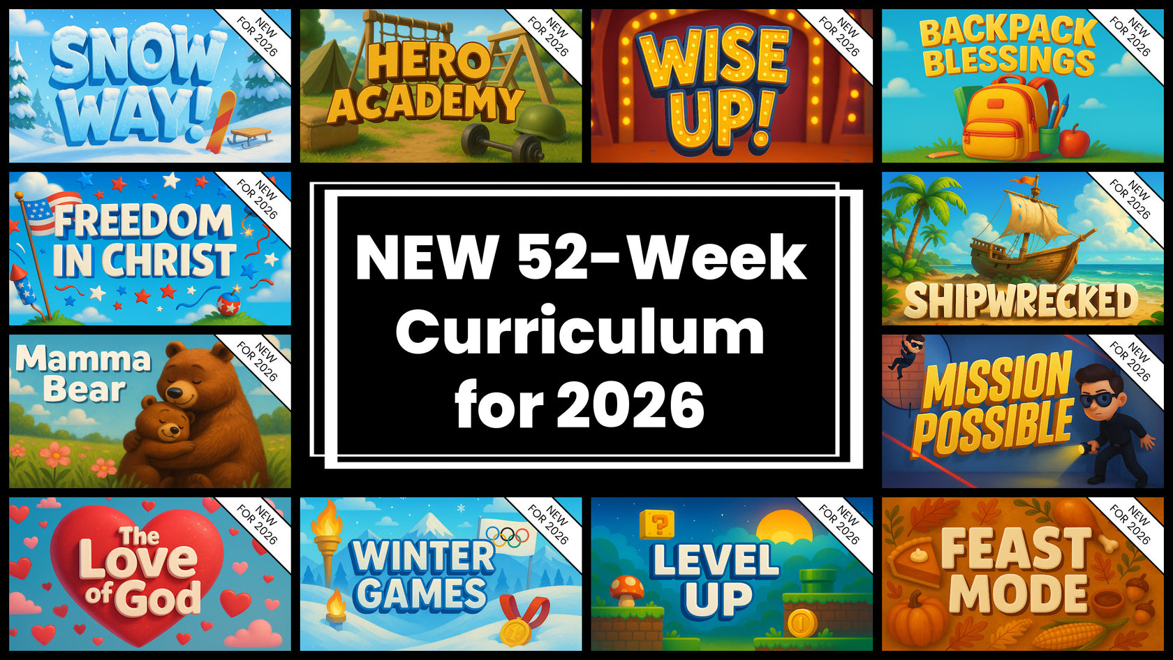52-Week Sunday School Curriculum for 2025 – Sunday School Store