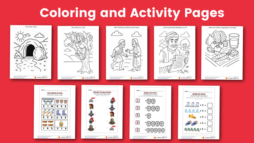 Armor of God 6-Week Preschool Curriculum (ages 3-5) – Sunday School Store