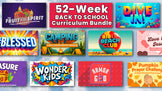 Back To School 52-Week Curriculum Bundle Deal 🎒 PreK and Elementary ...