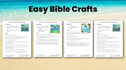 Bible Beach Club PreK 4-Week Preschool Curriculum (ages 3-5) – Sunday ...
