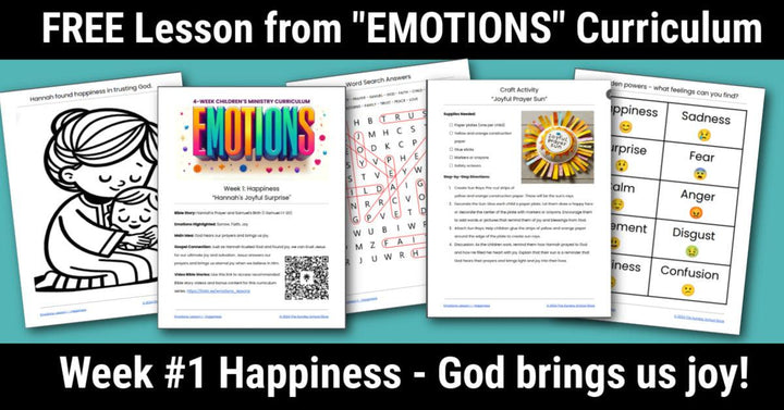 Free Sunday School Curriculum PDF Downloads – Sunday School Store