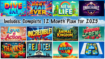 NEW 🎉 52-Week Curriculum 2025 Scope & Sequence – Sunday School Store