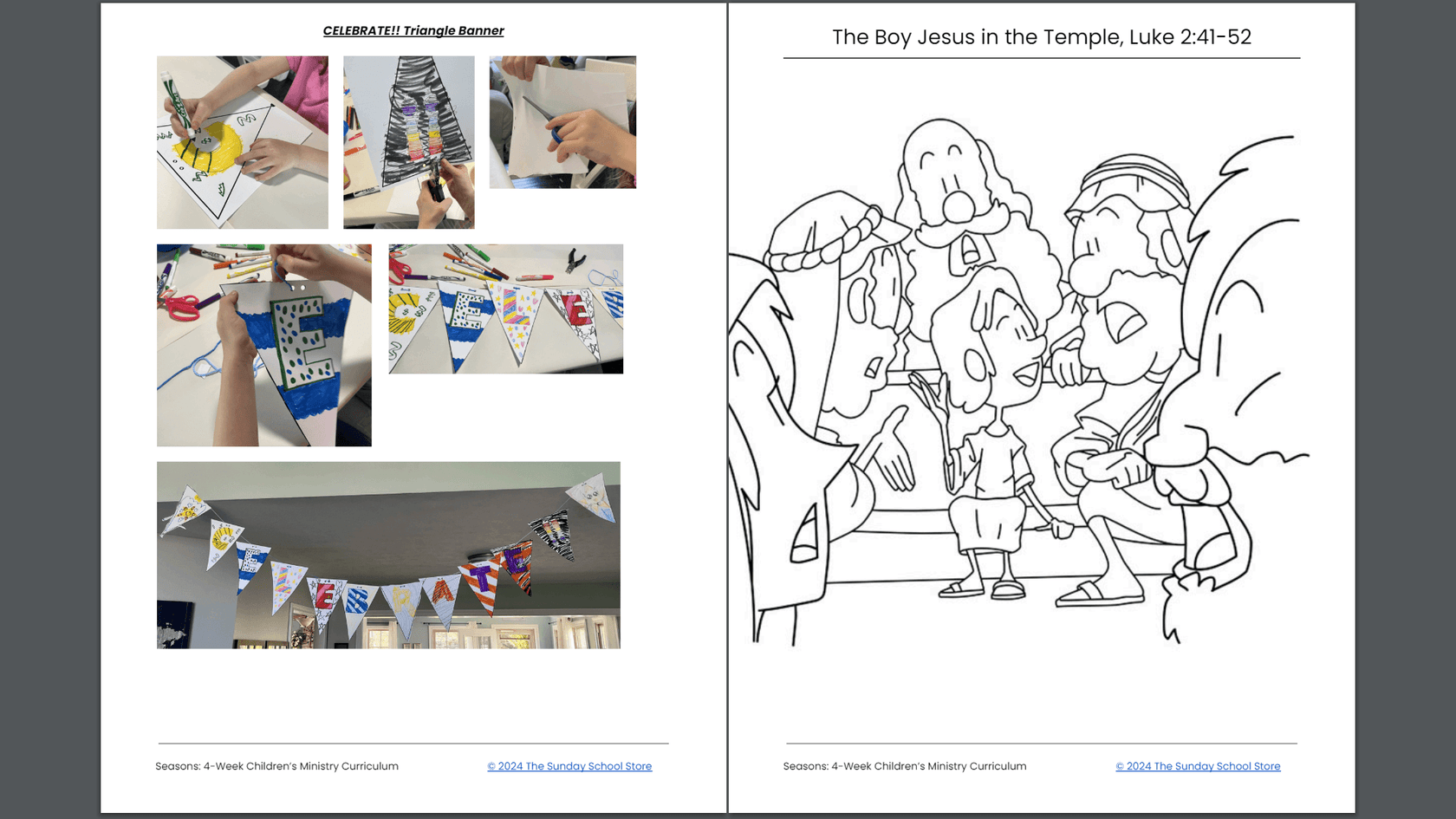 Seasons of Faith: 4-Week Sunday School Curriculum for Children’s Minis ...