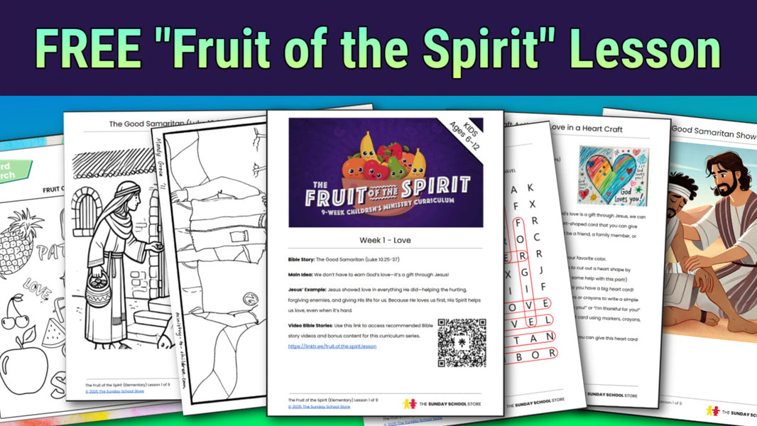 Free Sunday School Curriculum PDF Downloads – Sunday School Store