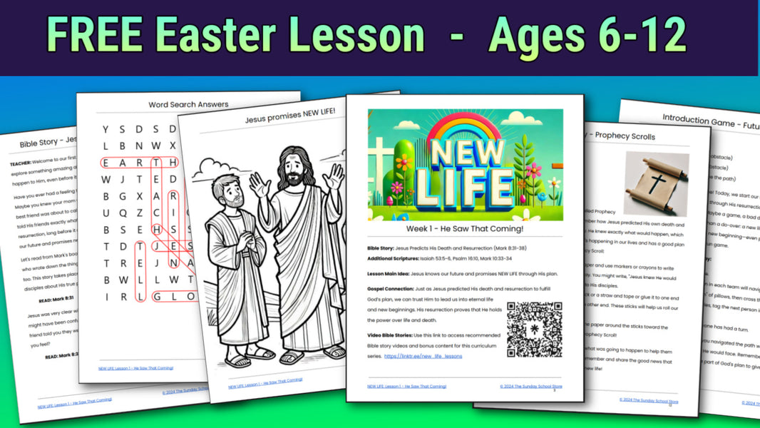 Free Easter Lessons for Sunday School – Sunday School Store