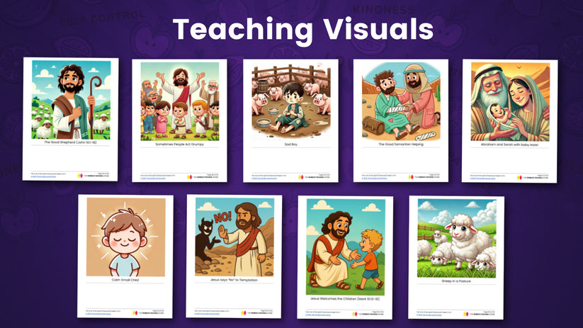 The Fruit of the Spirit: 9-Week Preschool Ministry Curriculum Ages 3-5 ...