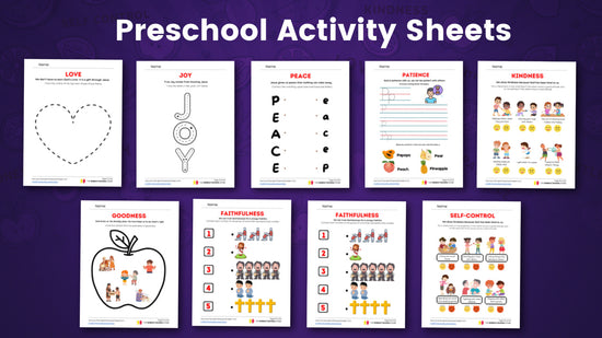 The Fruit of the Spirit: 9-Week Preschool Ministry Curriculum Ages 3-5 ...