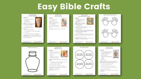 Heroes of Holy Week 5-Week Easter Preschool Curriculum (ages 3-5 ...