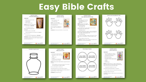 Heroes of Holy Week 5-Week Easter Preschool Curriculum (ages 3-5 ...