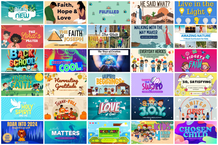 Children's Ministry Curriculum Bundle Deals – Sunday School Store