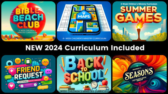 Summer Bundle: 101-Lesson Sunday School Curriculum Deal (download only ...