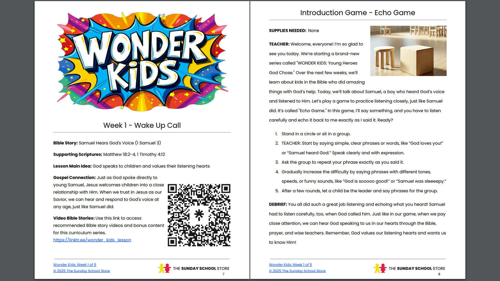 Wonder Kids: 5-Week Children's Ministry Curriculum (ages 6-12) – Sunday ...
