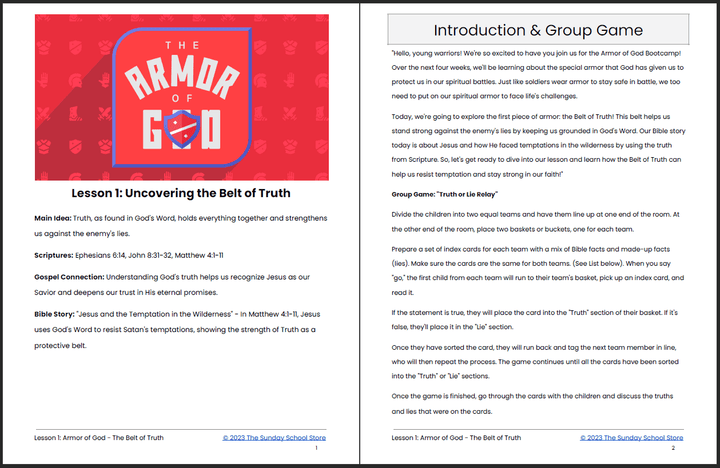 Sunday School Curriculum for Kids | The Sunday School Store | Bible ...