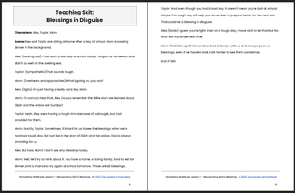 Harvesting Gratitude 4-Week Thanksgiving Children's Ministry Curriculum ...