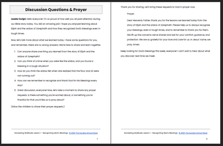 Harvesting Gratitude 4-Week Thanksgiving Children's Ministry Curriculum ...