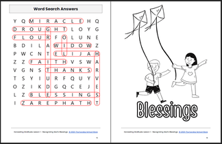 Harvesting Gratitude 4-Week Thanksgiving Children's Ministry Curriculum ...