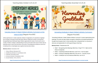 Ends Friday 9/29 ⏰ 52-Week Curriculum Bundle Deal - Sunday School Store