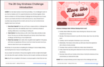 Love Like Jesus 💖 4-Lesson Sunday School Curriculum for Kids & 28-Day ...