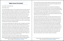 Rules for a Reason: The Ten Commandments (Exodus 20:1-17) Printable Bi ...