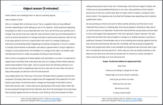 Render Unto Caesar (Matthew 22:15-22) Printable Bible Lesson & Sunday ...