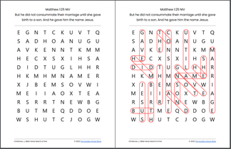 10 Free Christmas 🎄 Bible Word Search Puzzles [PDF Printable Download ...