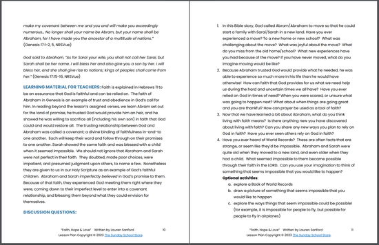 Faith, Hope, & Love: 4-Week Children’s Ministry Curriculum from 1 Cori ...