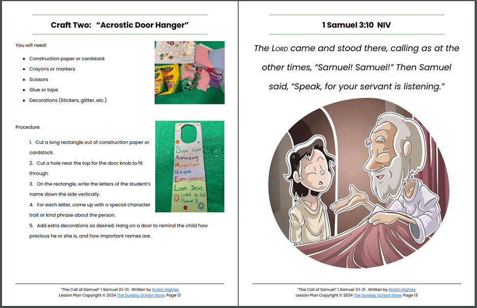 KJV Sunday School Lessons for Kids | 30-Minute King James Version Curr ...