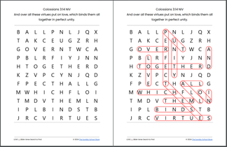 10 Free LOVE 💖 Valentine's Day Bible Word Search Puzzles [PDF Printabl ...