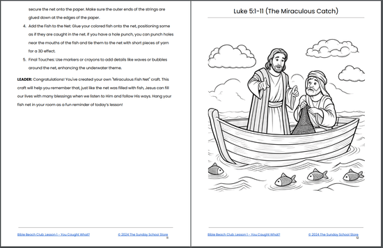 Bible Beach Club: 4-Week Children's Ministry Curriculum – Sunday School ...