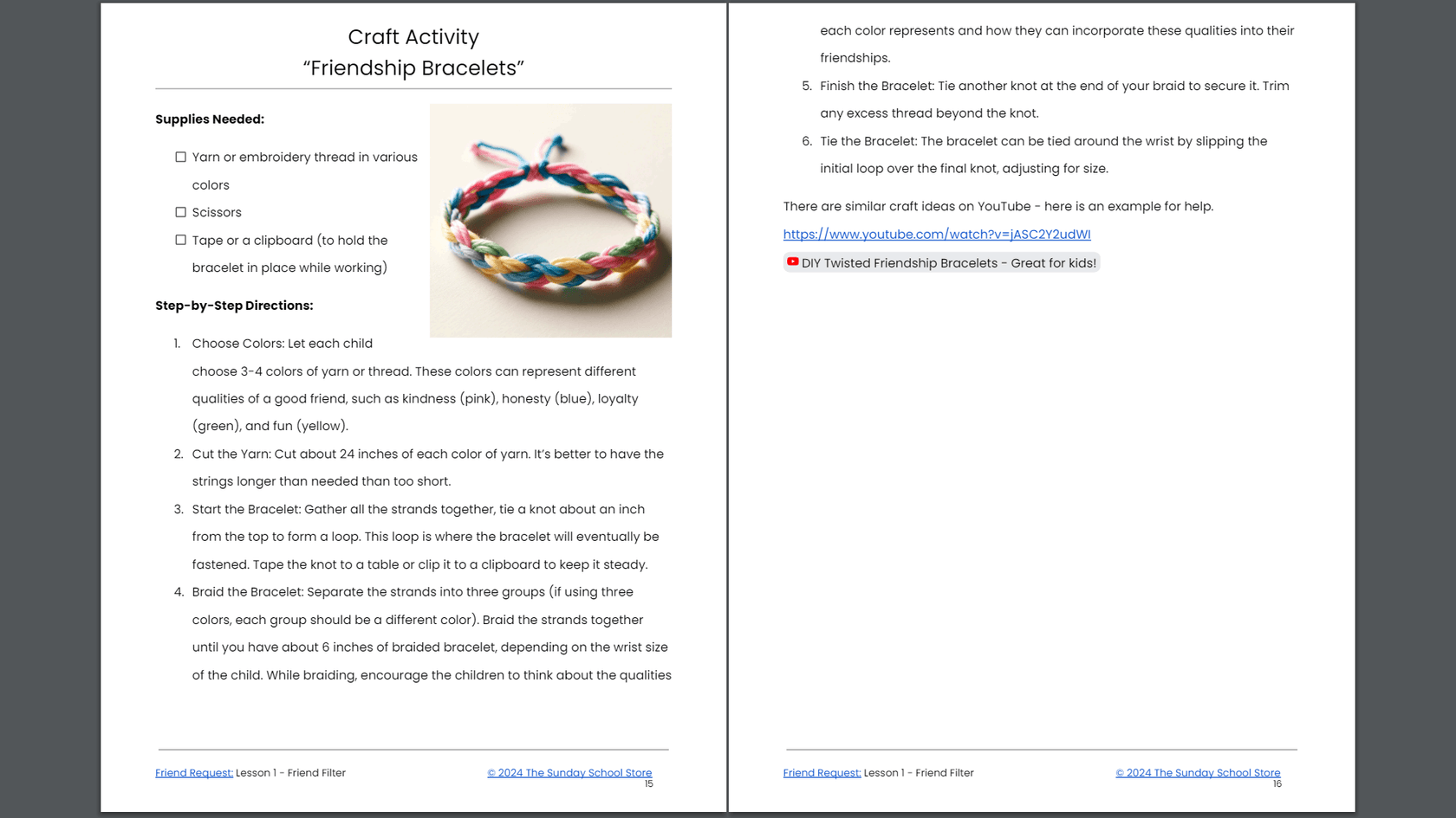 Friend Request: 4-Week Sunday School Curriculum for Children’s Ministr ...