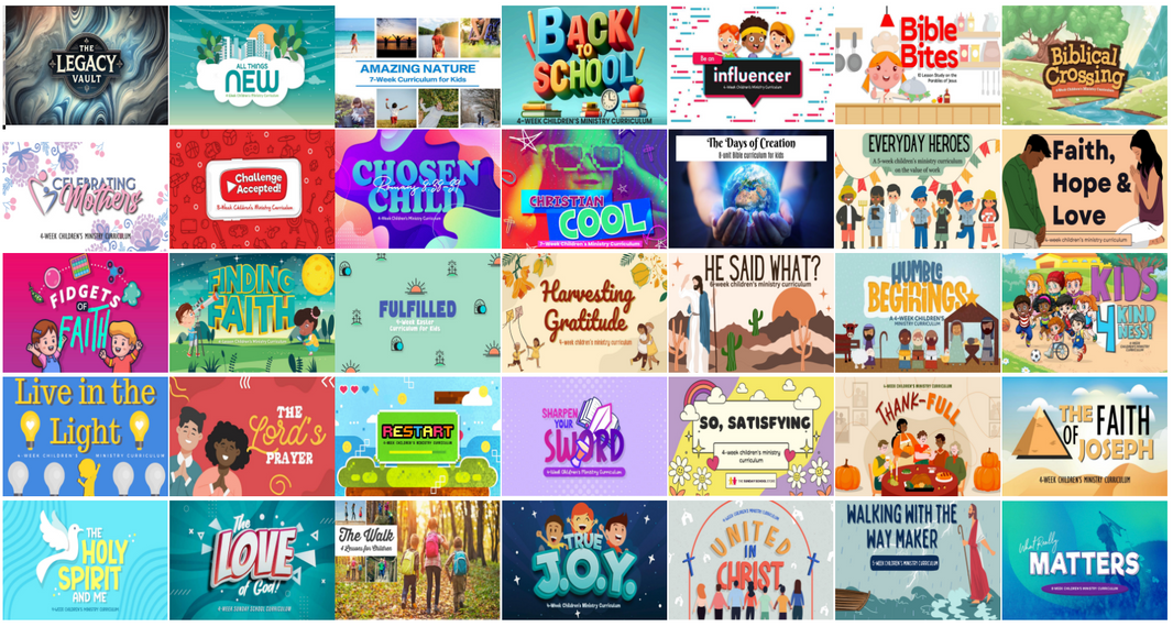 Children's Ministry Curriculum Bundle Deals – Sunday School Store