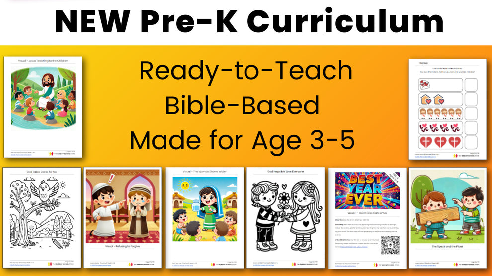 [Coming Soon] Preschool Curriculum (Ages 3-5) – Sunday School Store