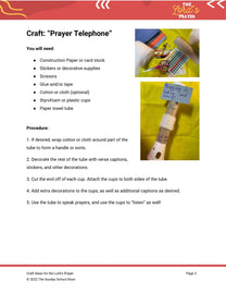 "Our Father" Free Lesson for Kids on the Lord's Prayer - Sunday School ...