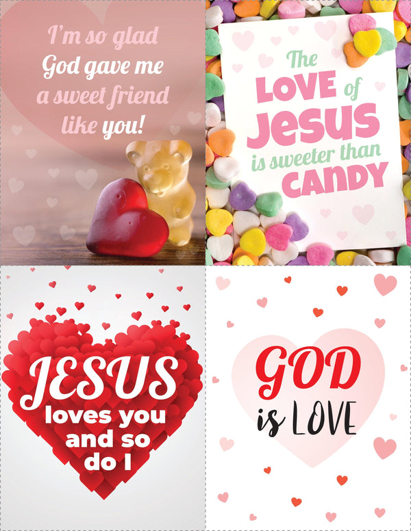Christian Valentine's For Kids - PDF Printable – Sunday School Store