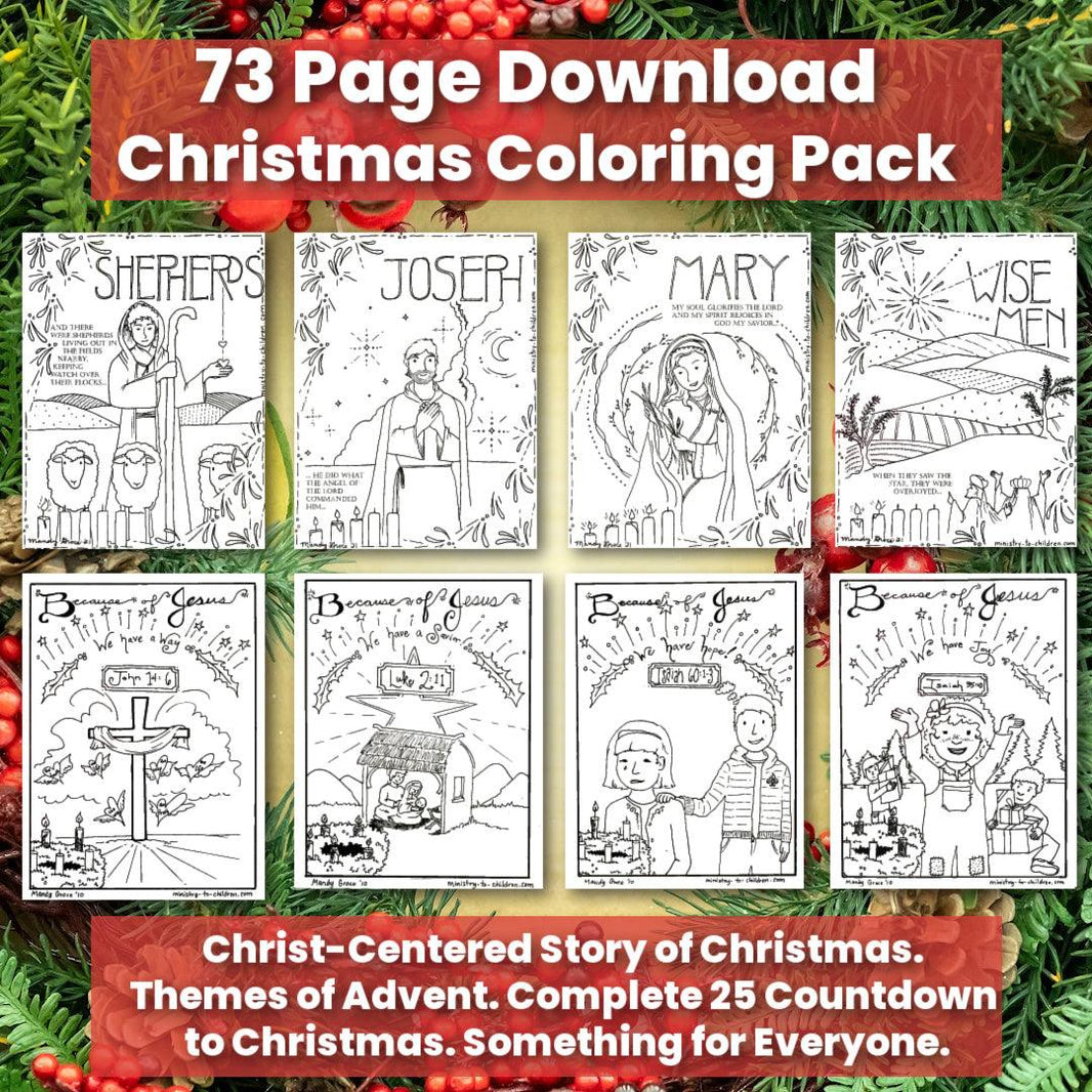 Free Bible Coloring Pages – Sunday School Store