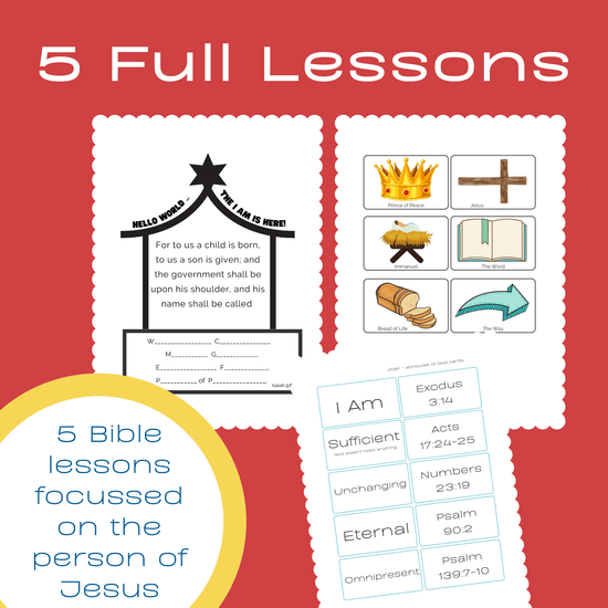 Who is Jesus Christmas Sunday School Curriculum for Kids – Sunday ...