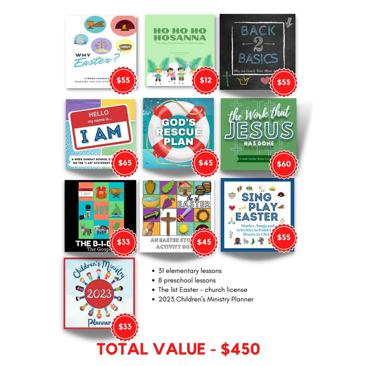 Easter Curriculum for Children's Ministry - Sunday School Store