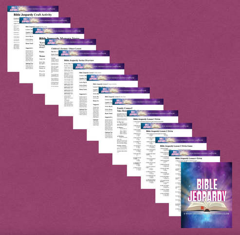 Bible Jeopardy 4-Week Children’s Ministry Curriculum – Sunday School Store