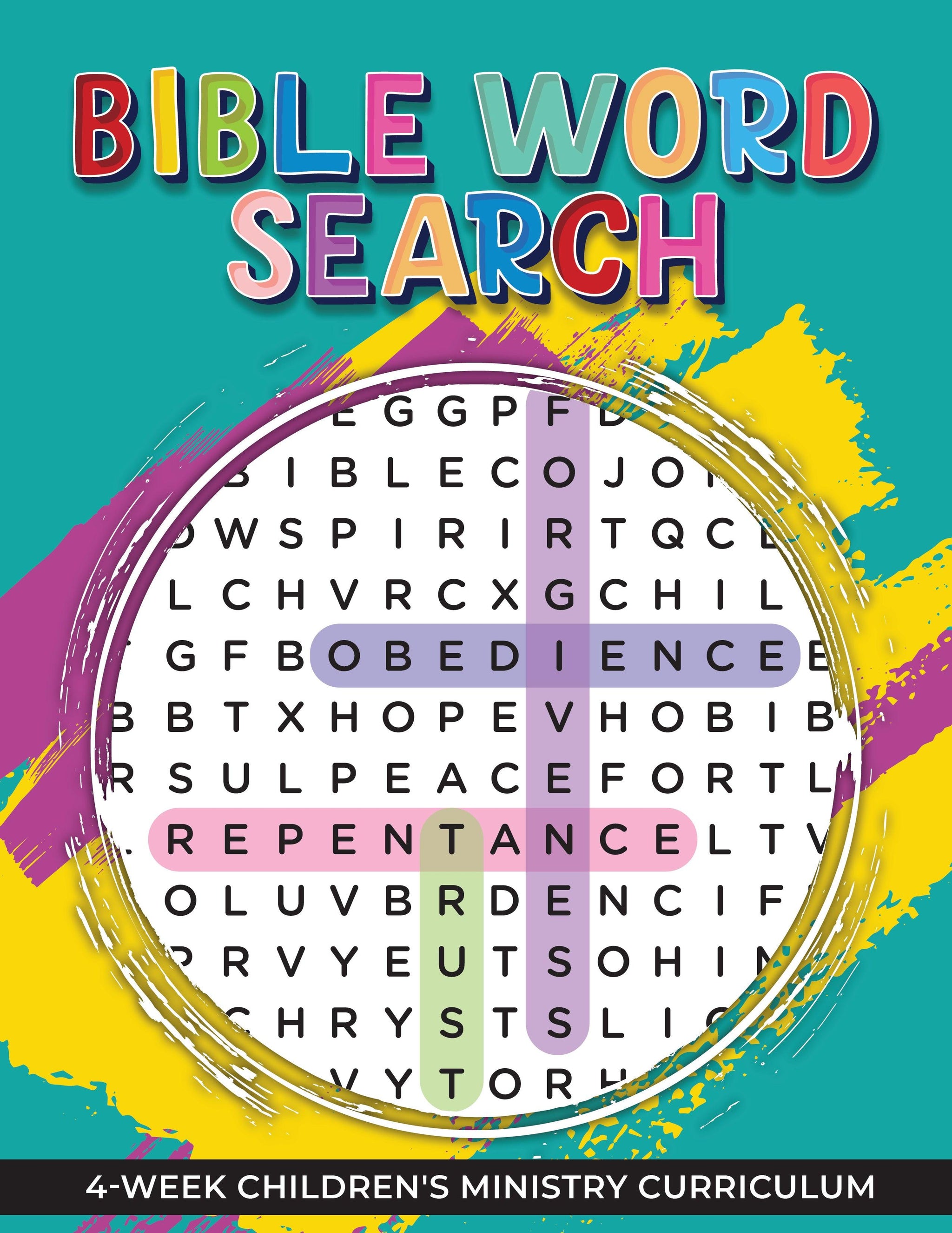Bible Word Search 4-Week Children’s Ministry Curriculum – Sunday School ...