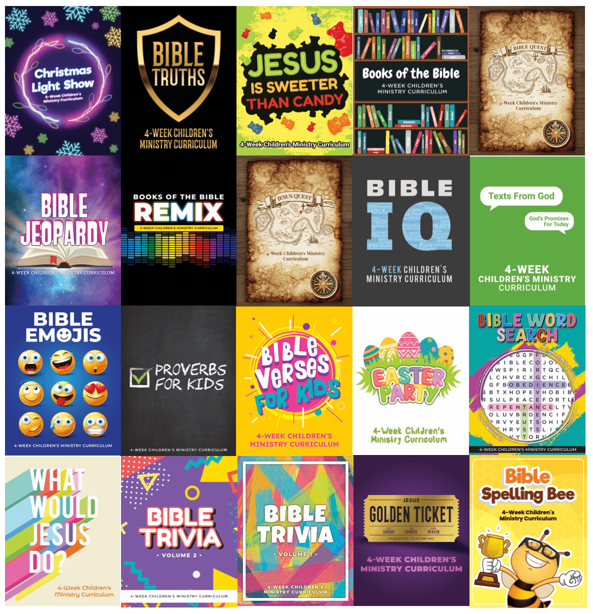 Bible360 Burger Bundle Curriculum Deal - Sunday School Store