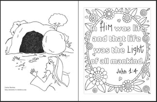 Easter Coloring Page Bundle - Sunday School Store
