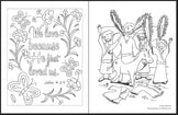 Easter Coloring Page Bundle (Free PDF Download) - Sunday School Store