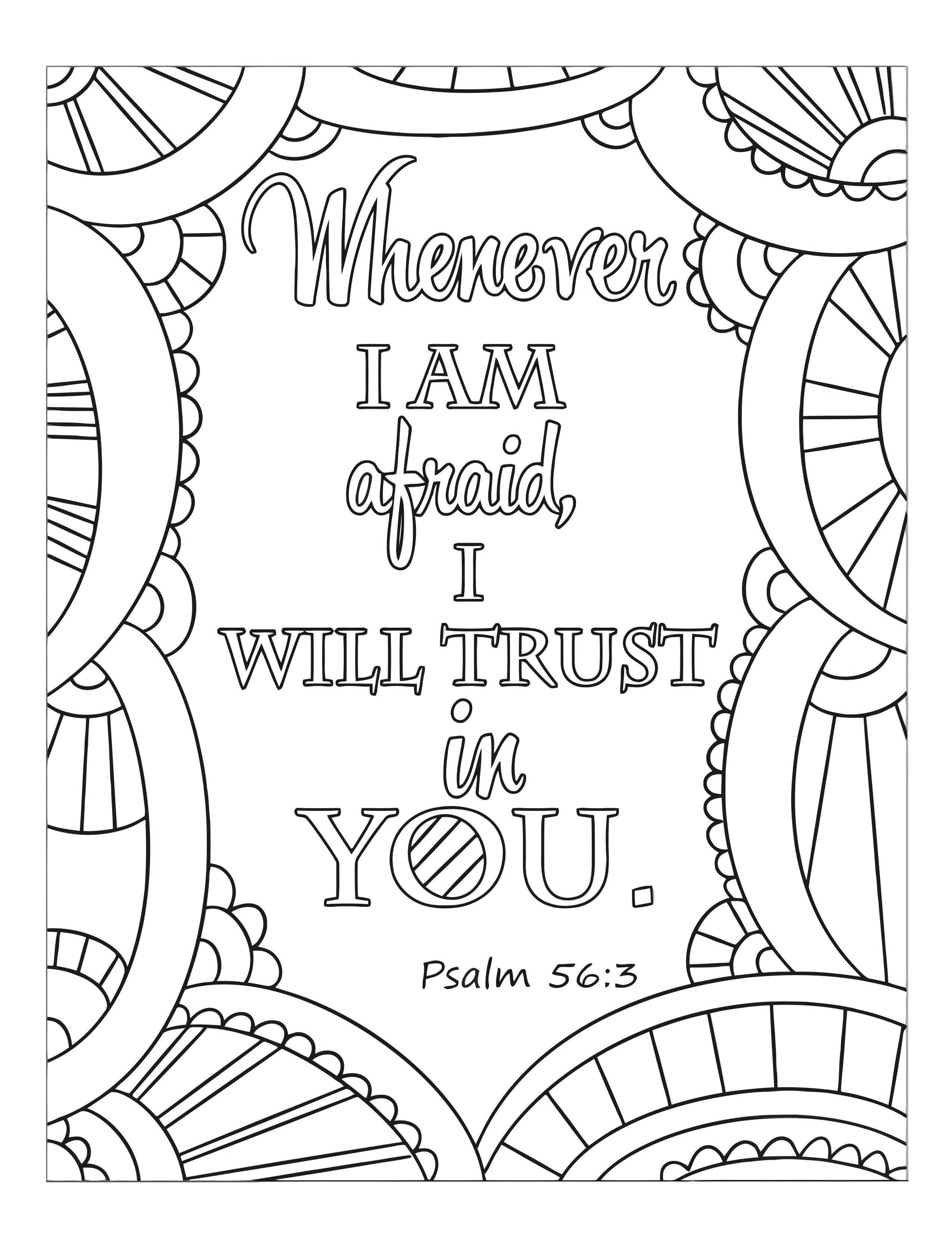 FREE 📩 "Do Not Fear" Coloring Pages – Sunday School Store