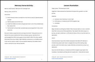 Finding Faith: 4-Week Children's Ministry Curriculum - Sunday School Store