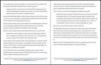 The Armor of God (Ephesians 6:10-20) Printable Bible Lesson & Sunday S ...