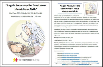 Christmas and Advent Bible Lessons - Sunday School Store