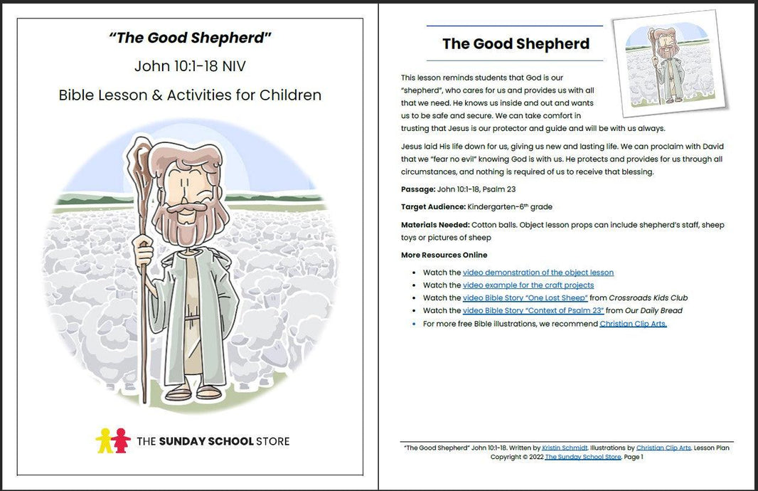 The Sunday School Store: Children's Ministry Curriculum & Printable ...
