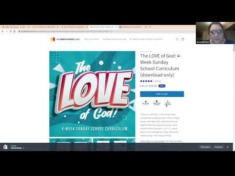 The LOVE of God: 4-Week Sunday School Curriculum – Sunday School Store