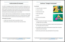 The Trinity: God is Three in One. Printable Bible Lesson & Sunday Scho ...